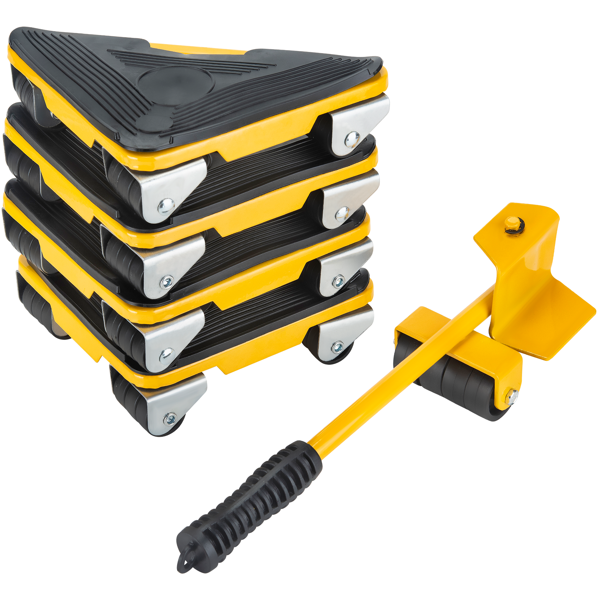Yellow Heavy Appliance Furniture Mover | Multi-Directional Moving Roll ...